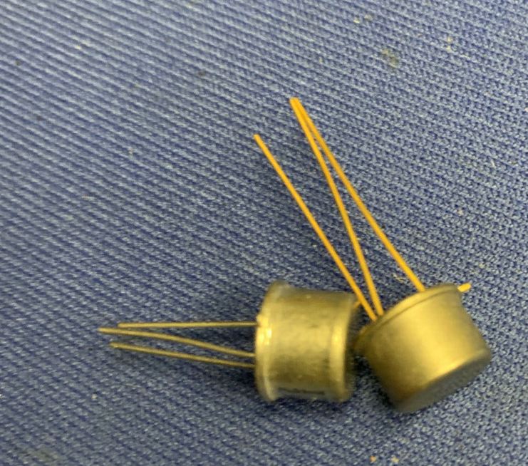 2N2905 ITT TIN 2N2905 FSC GOLD LEADS Transistor TO-5 VINTAGE ...