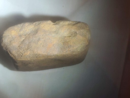 Native American Indian Ancient Artifact Grinding Mortar Fire Nutting ...