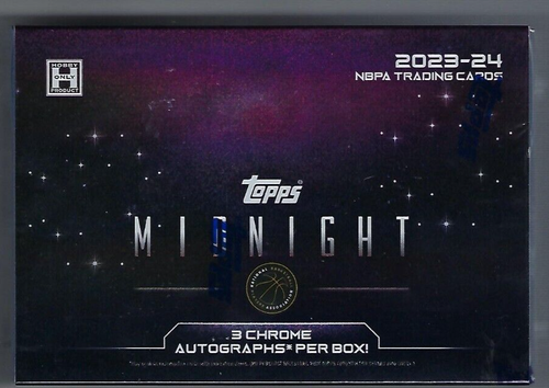 2023-24 Topps Midnight Basketball Hobby Box Factory Sealed | eBay