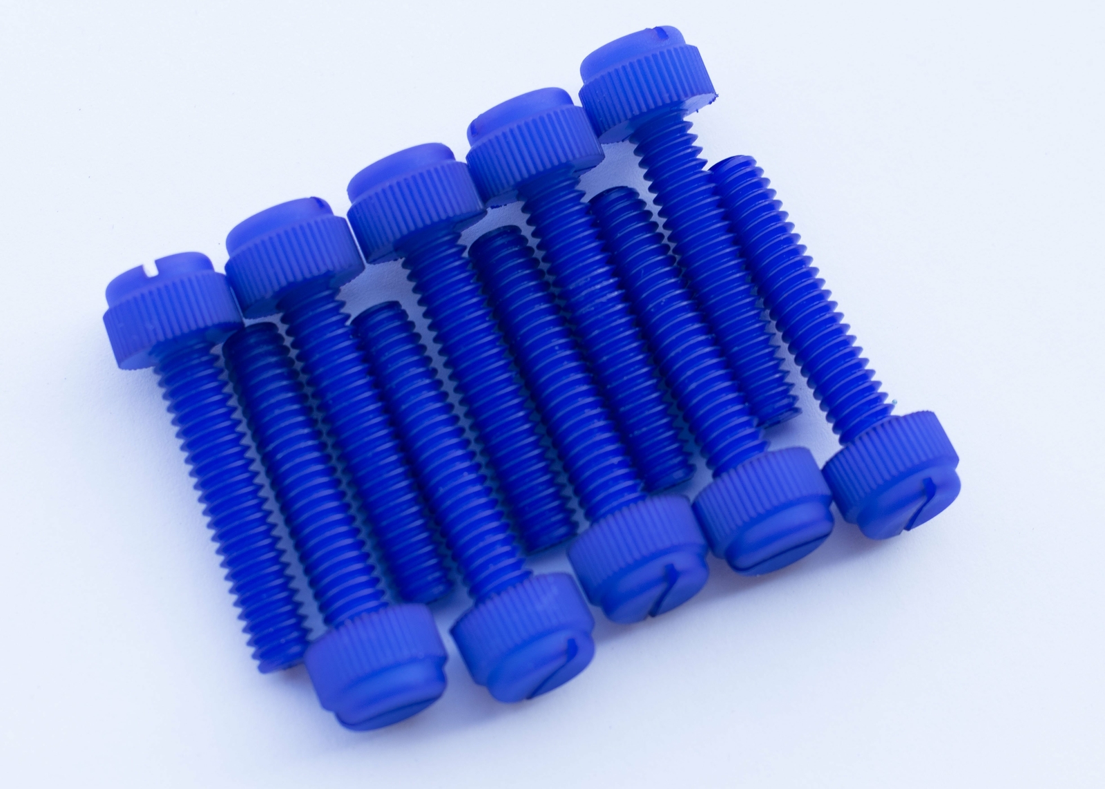Nylon Thumb Screws, Brilliant Blue, 1/4-20 x 1-1/4" Length, 10 Pcs | eBay
