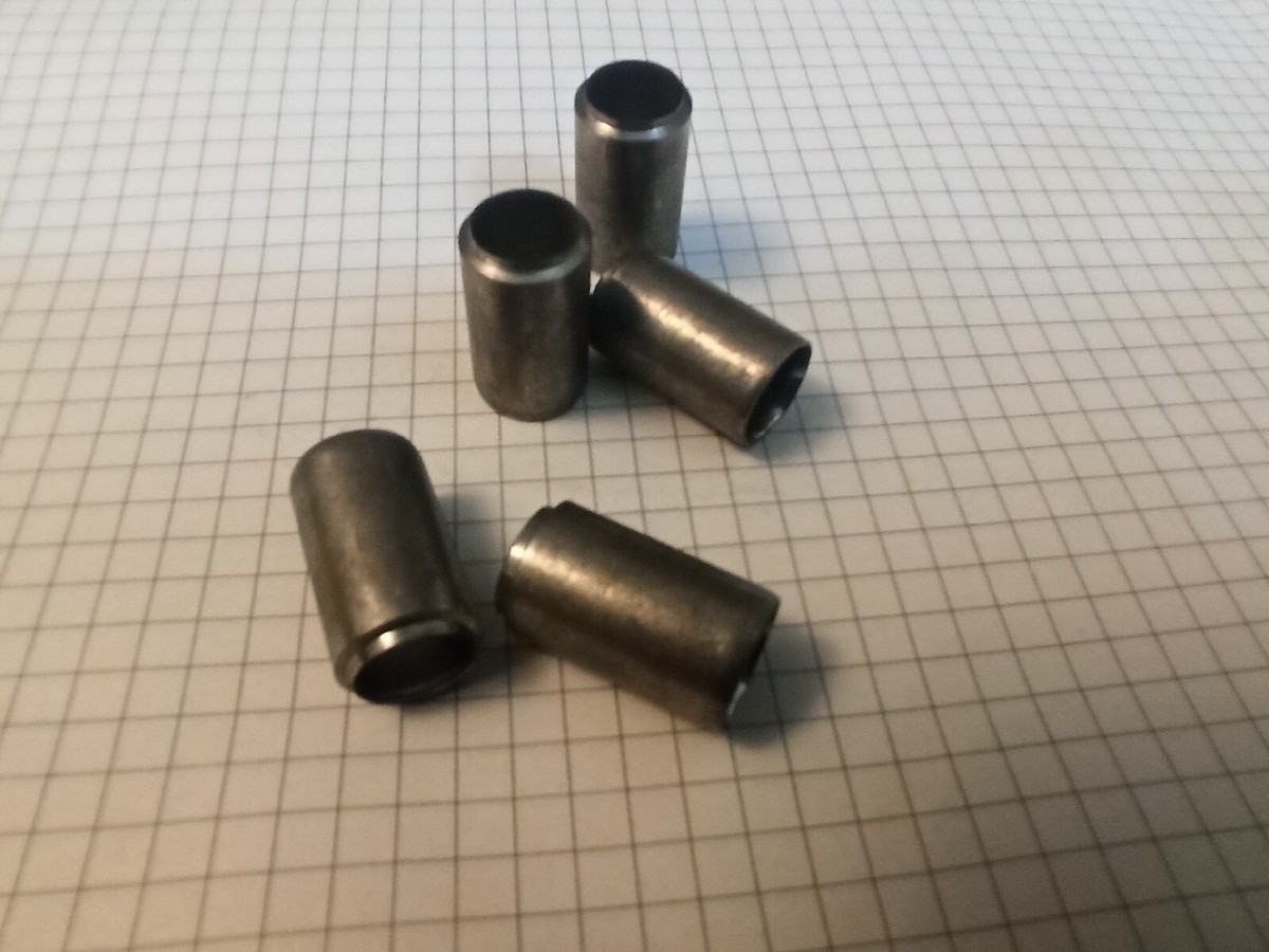 Zirconium Metal Bi Metal Offset Platinum & Black Zirconium Double