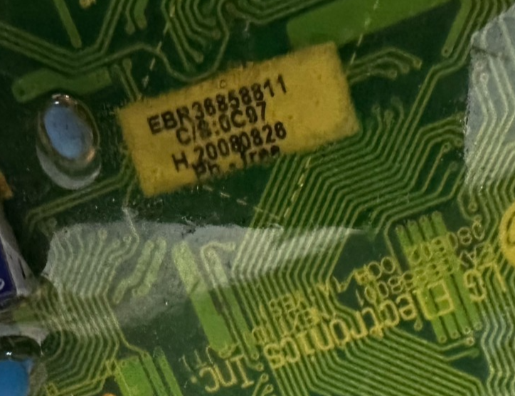 LG Dryer Model WM2487HWM Electronic Control Board | eBay