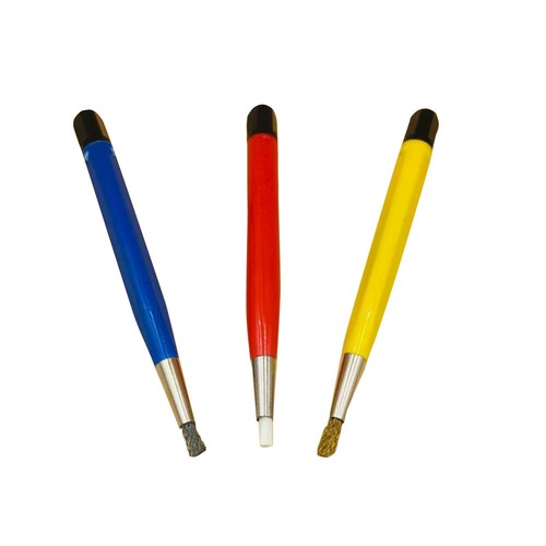 3Pack Practical Copper Steel Scratch Brush Pen Watch Repair Rust ...