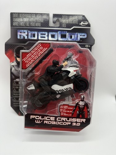 RoboCop 4" Pull Back Police Cruiser With RoboCop 3.0 Action Figure | eBay