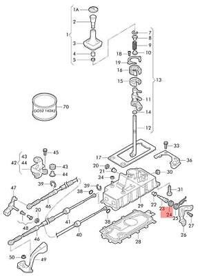 Original Führungsbuchse x5 Stk VW SEAT AUDI SKODA Beetle Cabrio ...