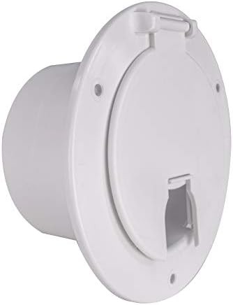 White RV Power Cord Hatch Cover up to 50 Amp | eBay UK