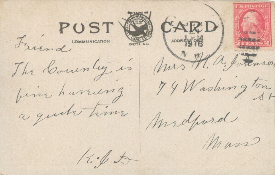 View Of The Contoocook River & State Road, West Henniker, New Hampshire ...