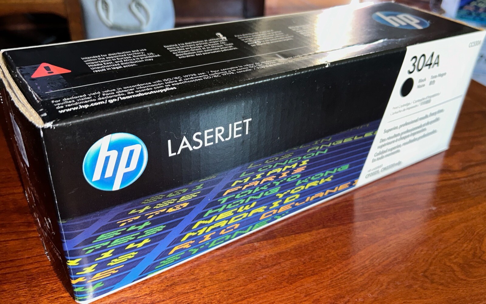 New Genuine HP 304A Toner Black CC530A - for CP2025 - CM2320mfp | eBay