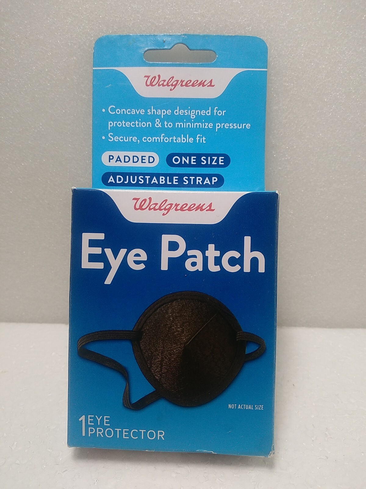 Walgreens ~Eyepatch ~Padded ~One Size ~Adjustable Strap | eBay