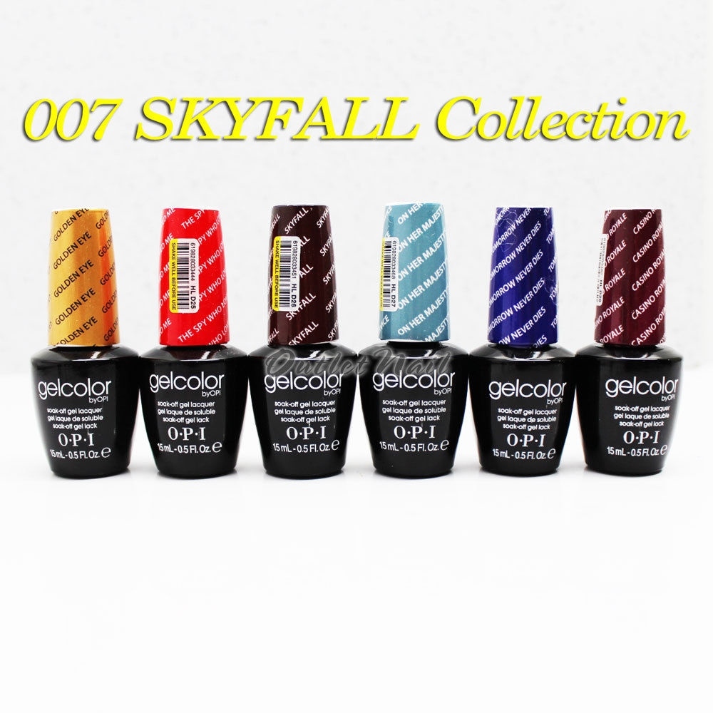 LIMITED!! OPI GelColor Skyfall 007 Sky Fall Collection UV Gel Nail ...