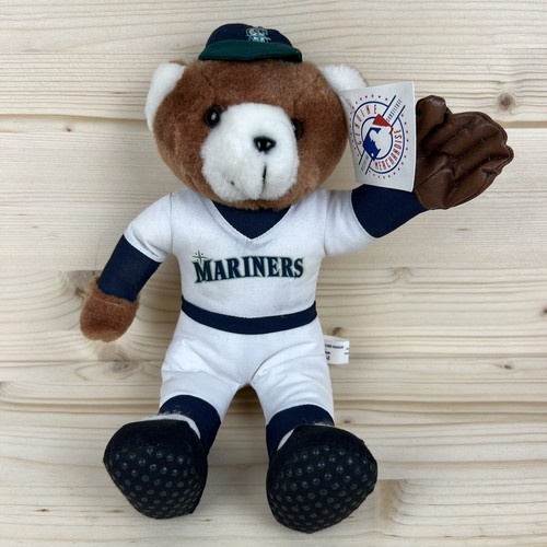Seattle Mariners Play By Play 10.5" Plush Teddy Bear MLB Souvenir | eBay