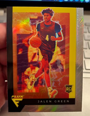 2021 Jalen Green Panini Chronicles Flux Draft Picks Prizm Rookie Houston Rockets | eBay