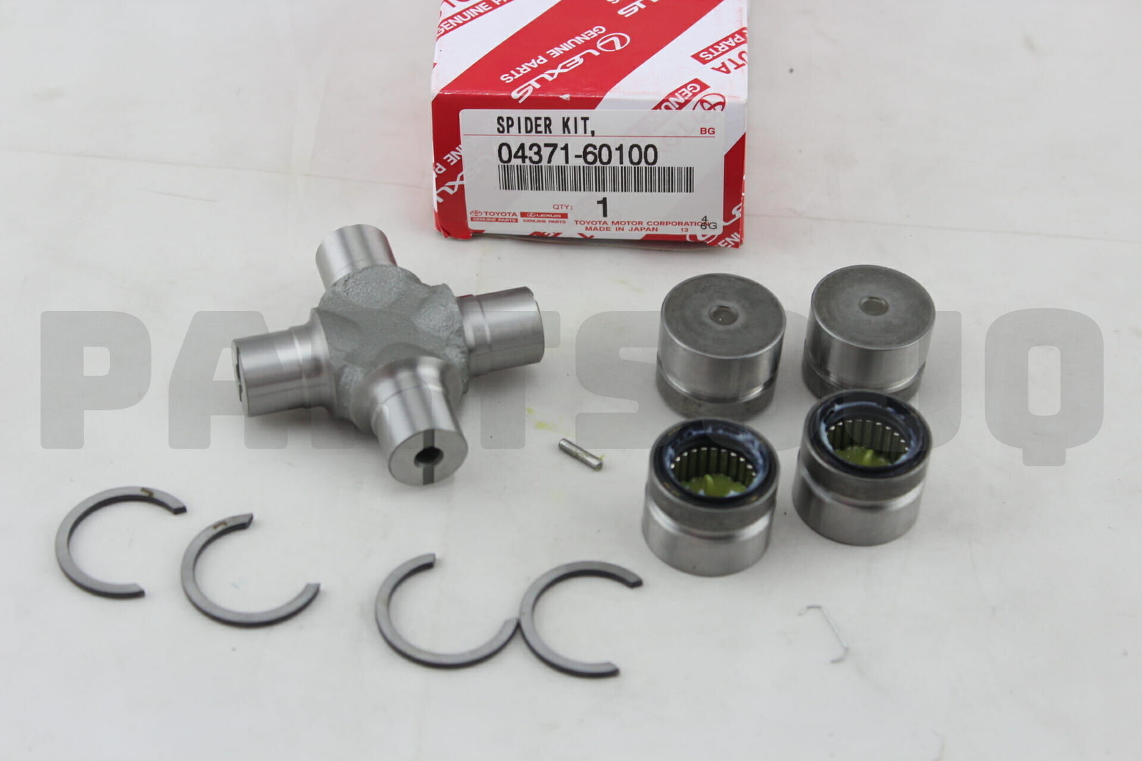 0437160100 Genuine Toyota SPIDER KIT, REAR PROPELLER SHAFT UNIVERSAL ...