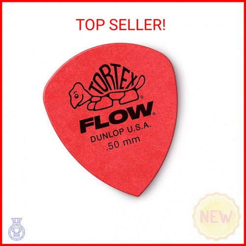 Jim Dunlop Tortex Flow Standard .50mm Guitar Picks (558P.50 ...