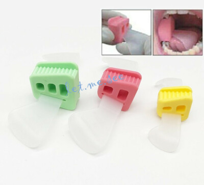 Dental Tongue Guard Retractor Mouth Prop Bite Block Rubber Opener S/M/L ...