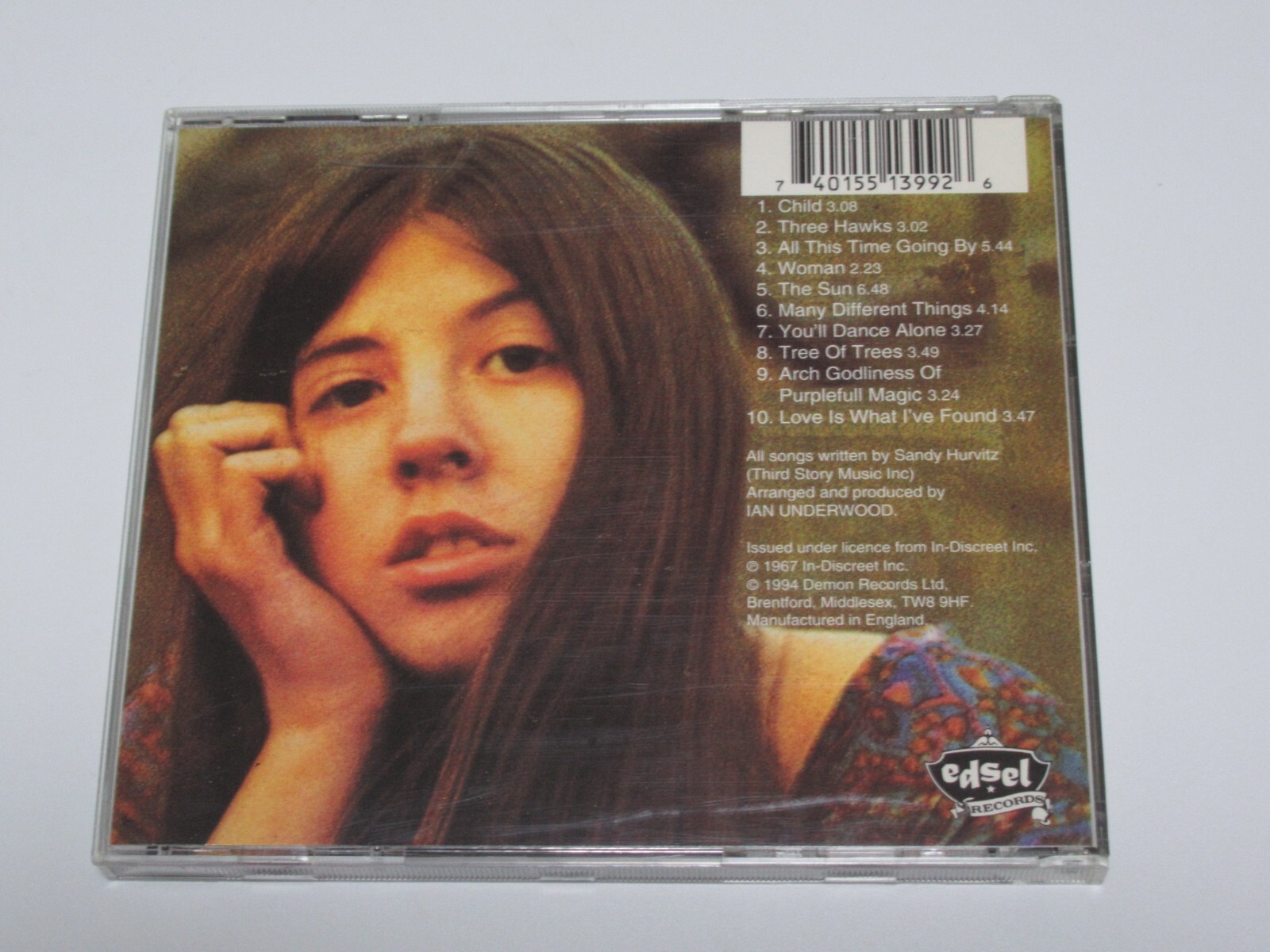 SANDY HURVITZ SANDY'S ALBUM IS HERE AT LAST JAPAN SPECIFICATION CD MSIF ...