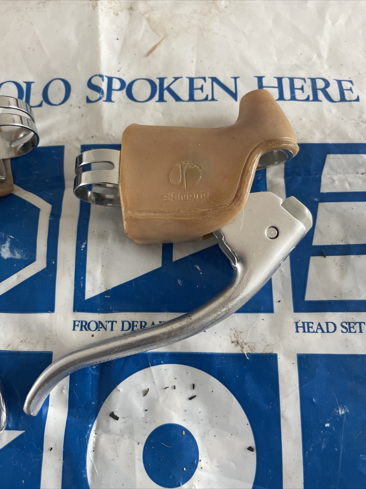 vintage shimano blue dot levers nos | eBay UK