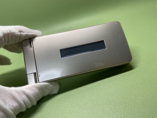 SHARP SH-02L AQUOS KEITAI 2 JAPAN ANDROID FLIP PHONE Gold UNLOCKED ...