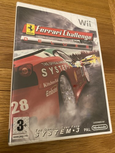 FERRARI CHALLENGE DELUXE NINTENDO WII GAME BRAND NEW FACTORY SEALED UK ...