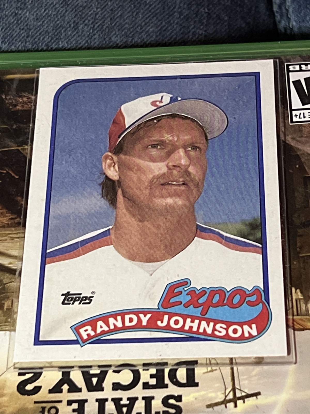 1989 Topps Randy Johnson Rookie Card #647🔥🔥🔥🔥 | eBay