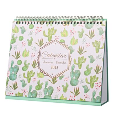 2025 Desk Calendar 12 Months Stand Up Desk Calendar, Jan. 2025 to Dec ...