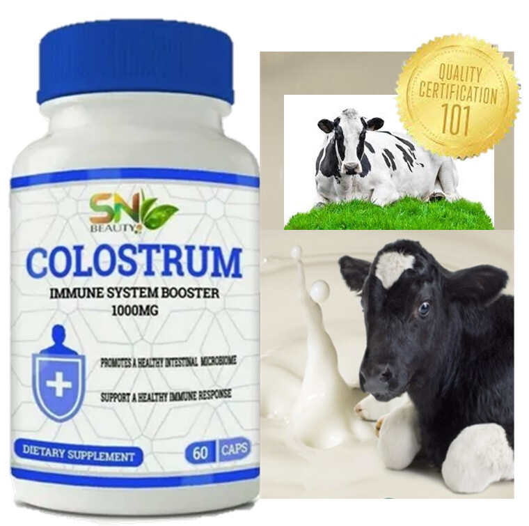 COLOSTRUM 1000 MG Supports Immune Health CALOSTRO BOVINO Bovine ...