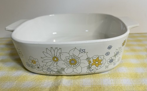 Vintage Corning Ware Floral Bouquet A-2-B No Lid | eBay