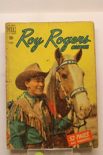 ROY ROGERS COMICS #30 (1950) Trigger, Albert Micale, Dell Comics | eBay UK