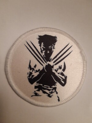 Wolverine Style 3" Sublimation Iron Or Sew On Patch Badge | eBay UK