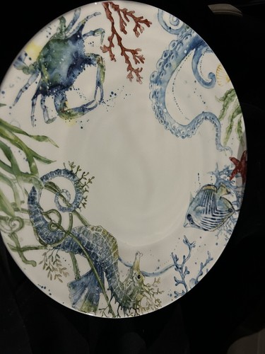 Pier 1 Ironstone Sea Life Dinner Plates, 11 Inches | eBay