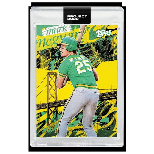 Topps PROJECT 2020 Card 351 - 1987 Mark McGwire by Tyson Beck (w/Box)IN ...