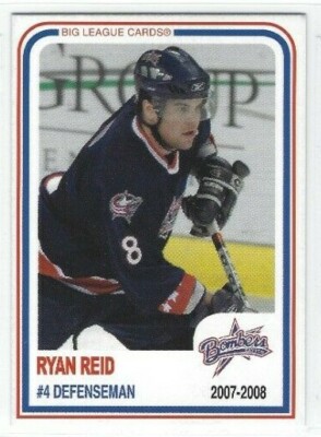 2007-08 Dayton Bombers (ECHL) Ryan Reid | eBay