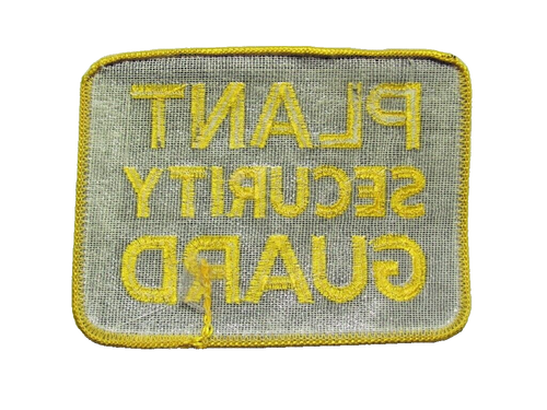 Plant Security Guard Patch- 3" x 4"- NEW | eBay