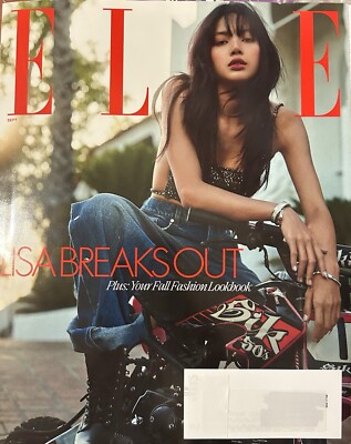 ELLE Magazine (September 2024) LISA’S BREAKOUT - BlackPink | eBay