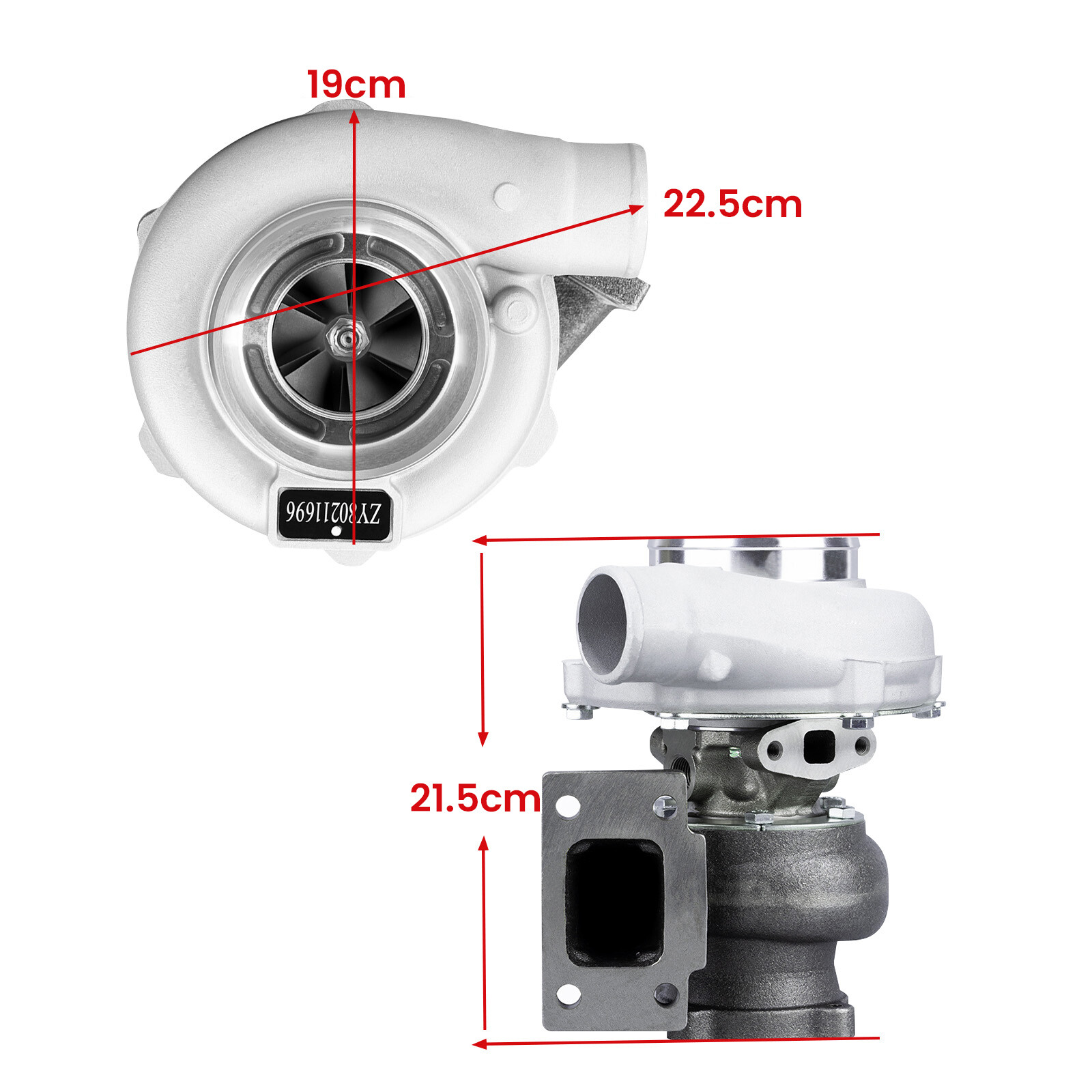 GT3076 GT3037 turbolader Turbo Charger for Audi VW Opel T3 bride A/R 0. ...