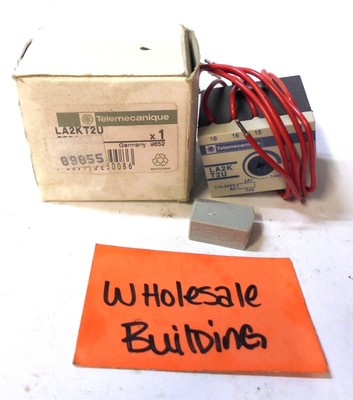 TELEMECANIQUE CONTACTOR LA2KT2U, 110-240 VAC | eBay