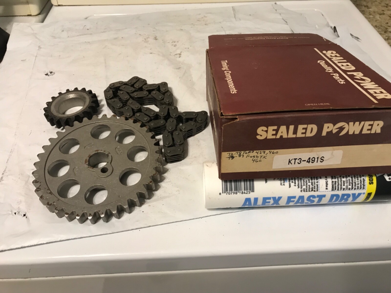 KT3-491S TIMING CHAIN & GEARS KIT 72-78 FORD 429 460 73-87 FORD TRUCK ...