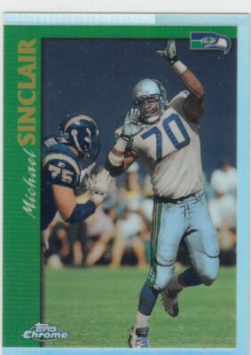 1997 Michael Sinclair Topps Chrome REFRACTOR Parallel #84 - Seattle ...