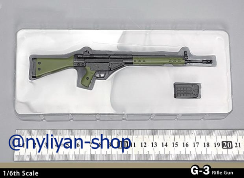 1/6 Weapon Model Male G3 Assault Rifle Gun Fit 12''Action Figure Model ...