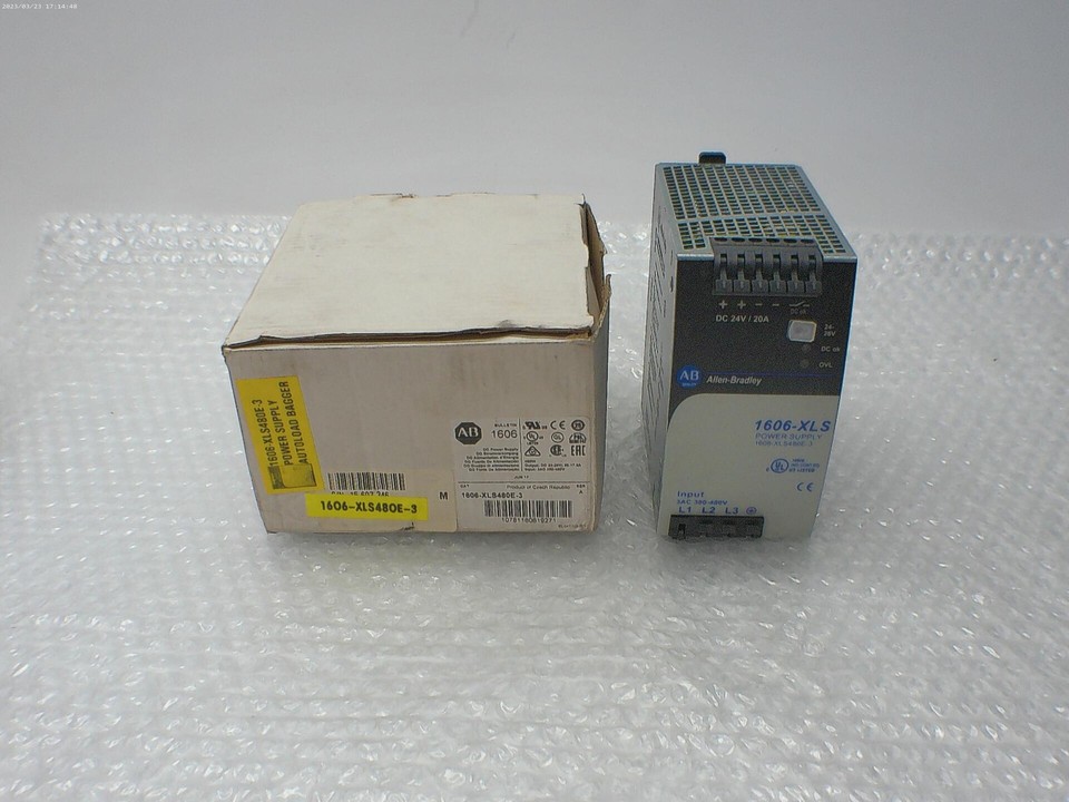 ALLEN BRADLEY 1606-XLS480E-3 SER.A POWER SUPPLY NSMP | eBay