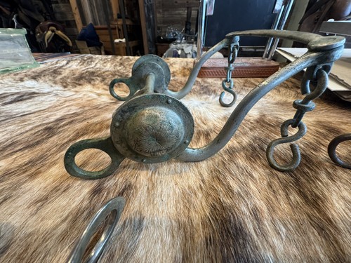 Bauermann Star Steel Silver Calvary Shank Vintage 5” Bit | eBay