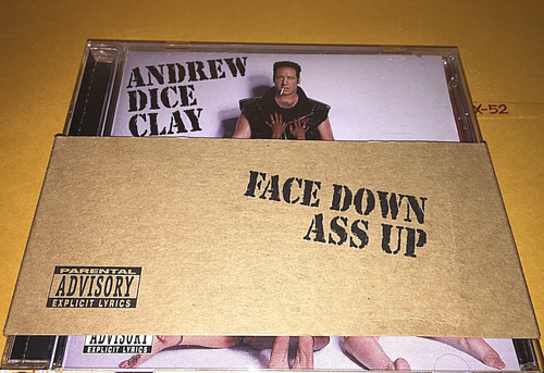 Andrew Dice Clay comedy CD Face Down Ass Up PA club 33 feat Snoop Doggy ...
