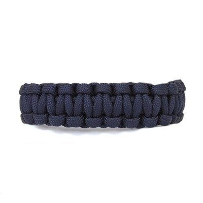 NEW 8" Navy Blue Paracord 550 LB Strand Bracelet 8 Feet Cord Hunting ...