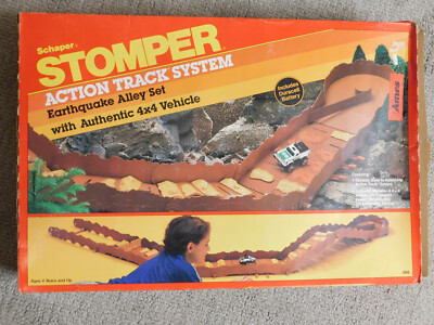 Schaper Stomper Action Track System "Earthquake Alley Set" | eBay
