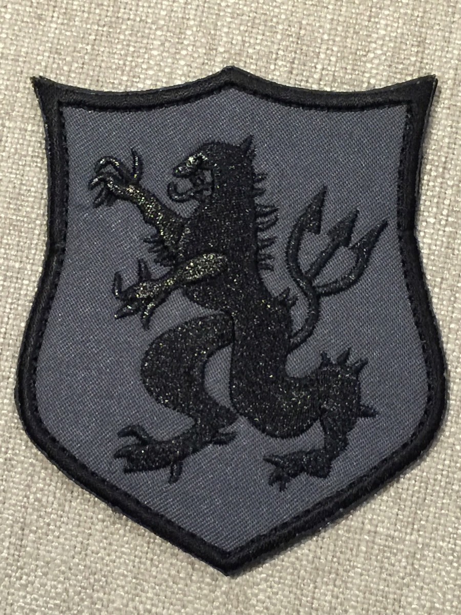 Devgru Gold Team Patch Devgru Gold Squadron Crusader Patch (Brown)