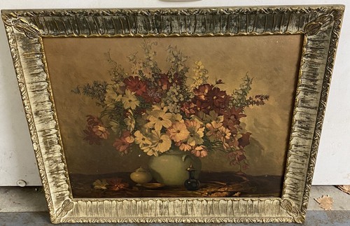 Antique Louis Jambor Signed Oil Painting On Canvas Framed Item#177 | eBay
