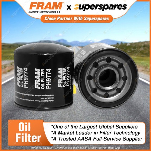 1 x Fram Oil Filter - PH9774 Refer Z767 Height 120mm Outer/Can Diameter ...