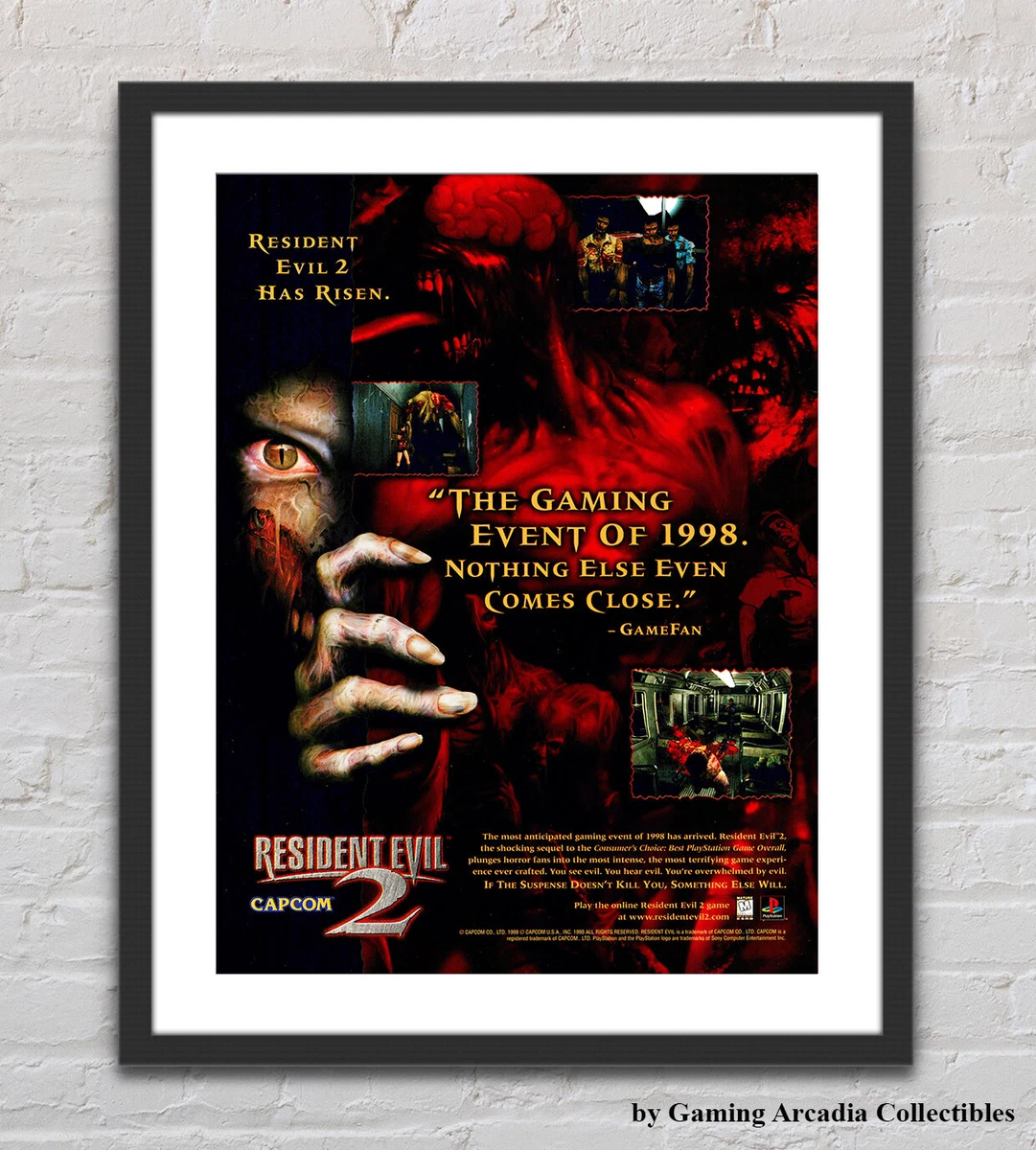 Resident Evil 2 Game Poster