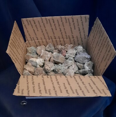 DINOSAUR COPROLITE - WYOMING GEM GRADE - 20+ LB. BULK ROUGH 2" - VALUE ...