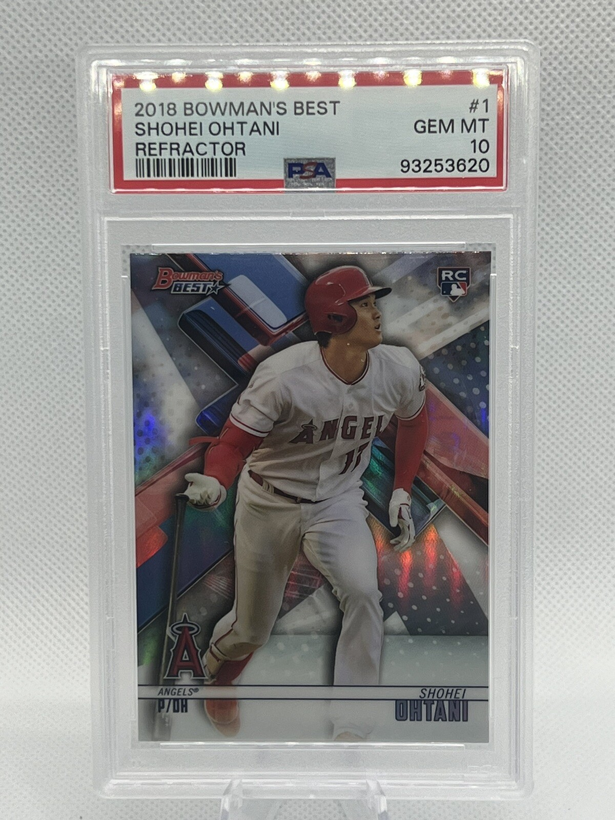 2018 Bowman's Best Shohei Ohtani Refractor Rookie #1 PSA 10 | eBay